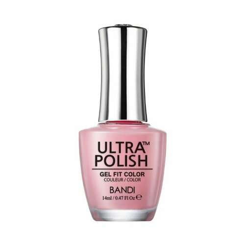 Ультра-покрытие для ногтей долговременное цветное BANDI ULTRA POLISH GEL FIT COLOR