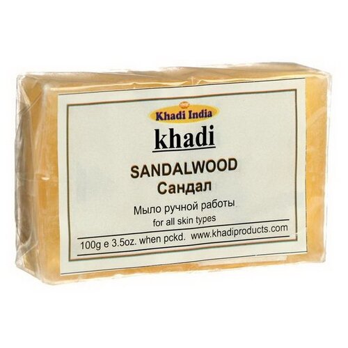 Khadi Мыло кусковое Sandalwood, 100 г