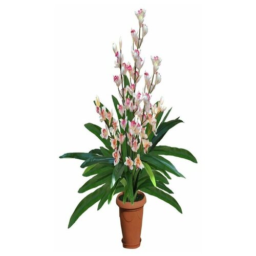Орхидея / Искусственное растение для декора / декор для дома