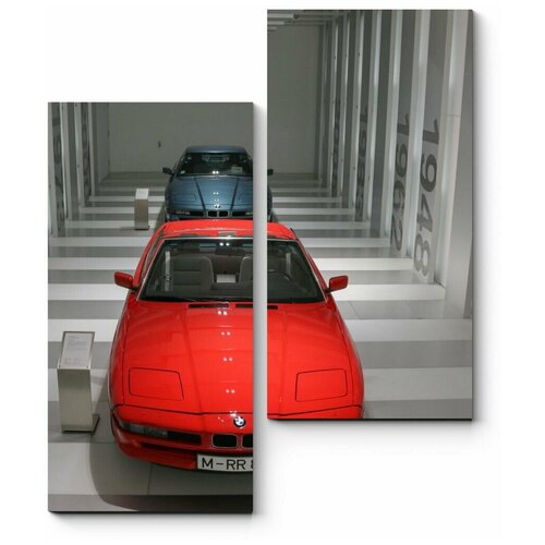 Модульная картина Музей BMW в Мюнхене100x125