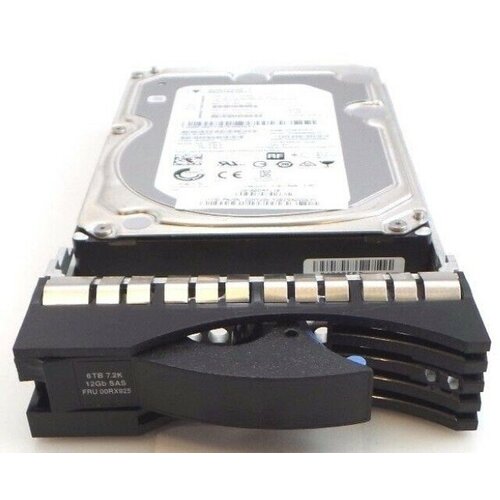 Жесткие диски IBM Жесткий диск IBM 6TB 12G SAS 7.2K RPM 3.5 00RY086