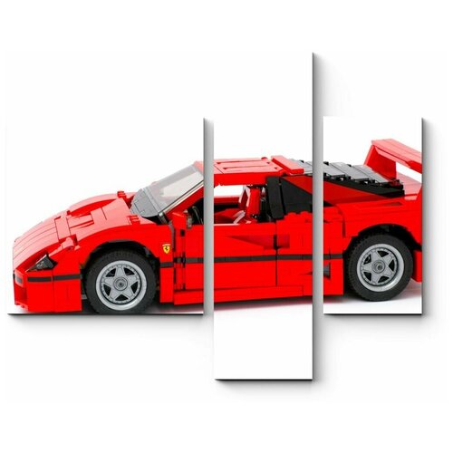 Модульная картина Лего Ferrari F40100x83