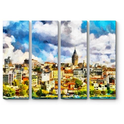Модульная картина Прекрасный Стамбул солнечным днем 60x45