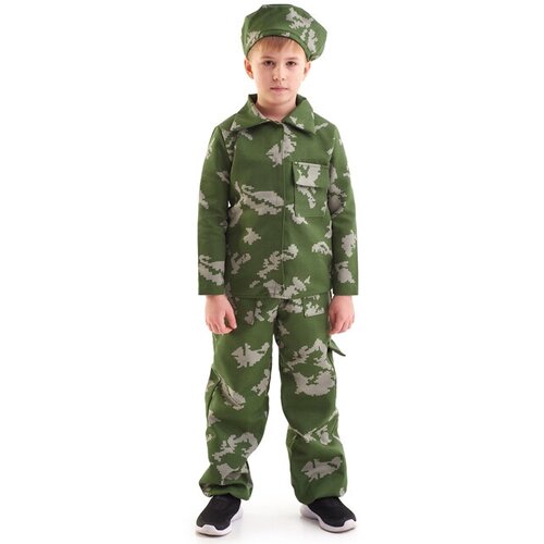Бока С Детский военный костюм Пограничник, рост 140-152 см 2666