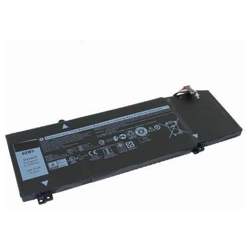 Аккумулятор (батарея) для ноутбука Dell G5 15 5590-D2843W (1F22N 15,2V 3720 mAh)