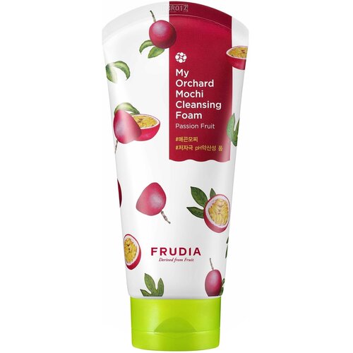 Очищающая моти-пенка для лица с экстрактом маракуйи Frudia My Orchard Mochi Cleansing Foam Passion Fruit