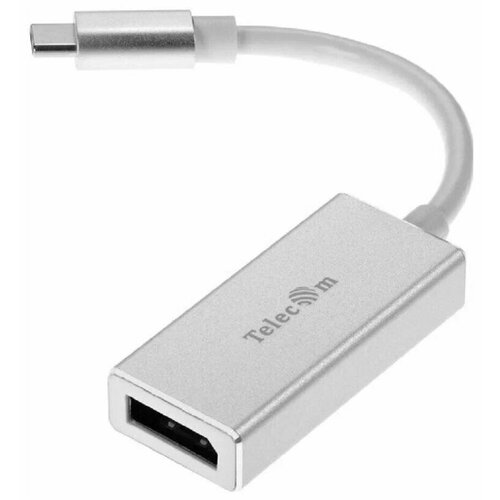 Кабель-адаптер USB3.1 Type-Cm --> DP (f) 4K@60Hz, All Shell, Telecom