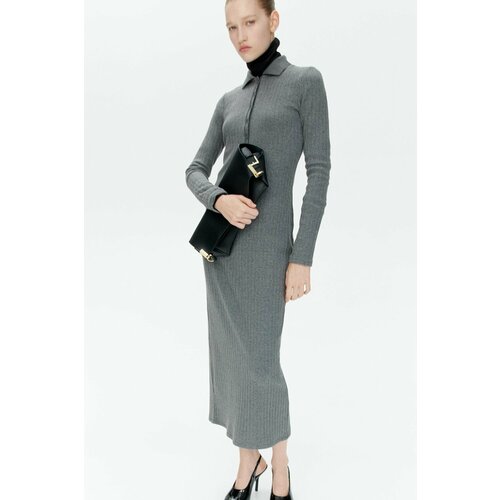Платье H&M, размер M, серый