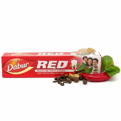 Зубная паста Ред Дабур (Red Dabur), 100 грамм