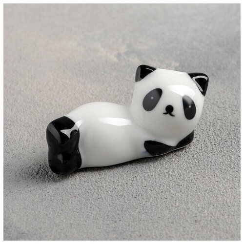 Подставка керамическая для палочек "Панда", 6х3х3 см, фигурки микс