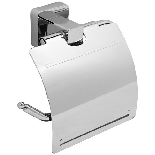 Держатель для туалетной бумаги WasserKRAFT Lippe K-6525, 1 шт., хром, квадратная форма
