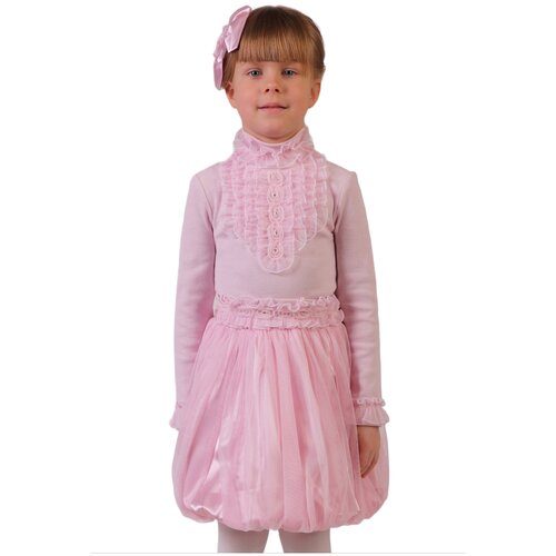 Школьная блуза Инфанта, размер 104/56, розовый
