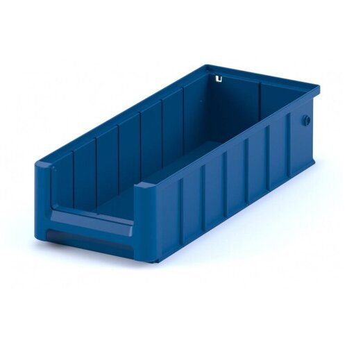 Контейнер I Plast SK 41509, полипропилен, 400x155x90мм, синий с перегородками