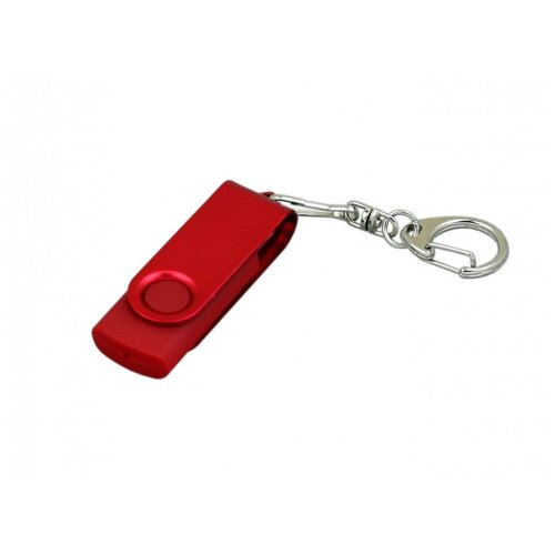 Флешка для нанесения Квебек Solid (16 Гб / GB USB 2.0 Красный/Red 031 Юсб портативная флешка в виде брелка оптом)