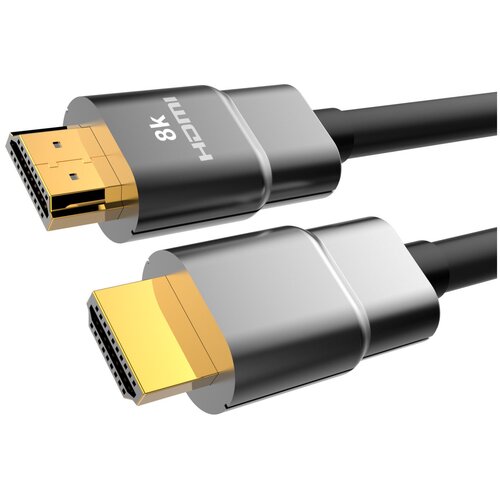 Кабель HDMI 2.1 8K 60 Hz iOpen (AOpen/Qust) проводник медь 1 м сверхскоростной (ACG863-1M)