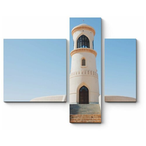 Модульная картина Cмотровая башня в Омане90x74