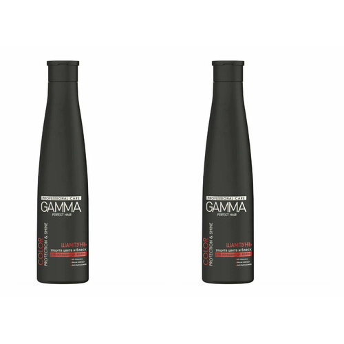 Шампунь Gamma Perfect Hair, Свобода, Защита цвета и блеск для окрашенных волос, 350 мл, 2 шт.