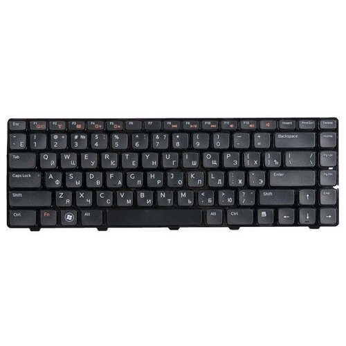 Клавиатура ZeepDeep для Dell Vostro 1540, 3350, 3450, 3550, 3555, 5520, V131, Inspiron 14R, M4040, M4110, M5040, M5050, M5040, N4110, N4050, N5040, N5050, L502X (V119525AS1) Black, Black frame, гор. Enter