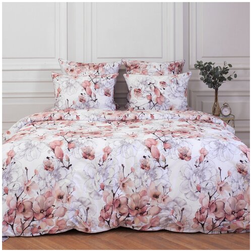 Комплект постельного белья La Prima постельное бельё мако-сатин анжелика, размер 2 спальный (175x215см)
