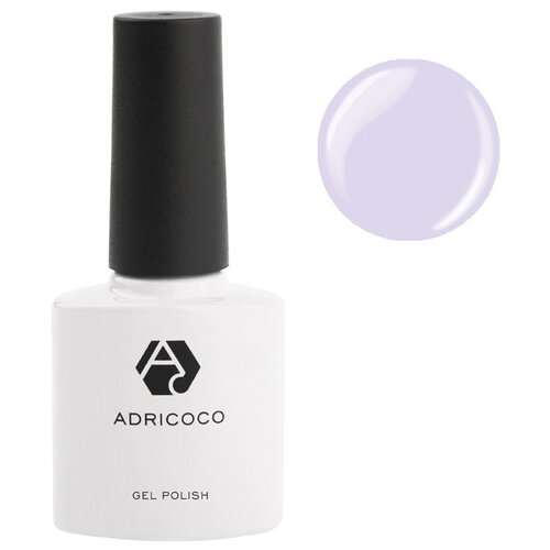 ADRICOCO гель-лак для ногтей Gel Polish, 8 мл, 40 г, 010 пепельно-сиреневый