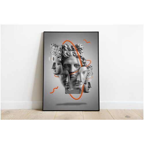 Плакат "Давид Микеланджело" / Формат А1 (60х80 см) / Постер для интерьера