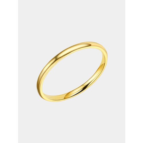 Кольцо обручальное, размер 17.3, золотой