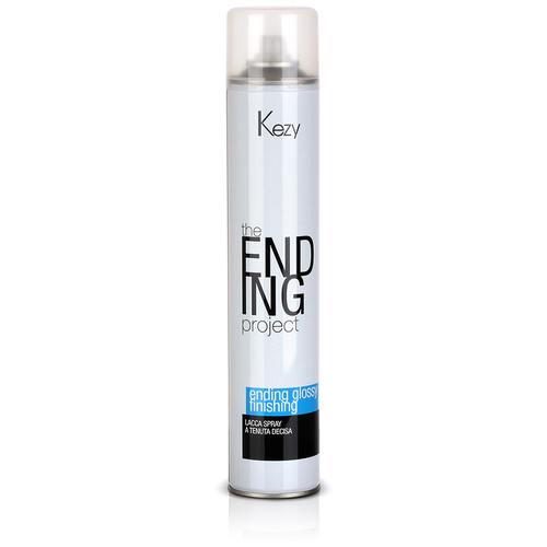 KEZY The Ending Project Лак для волос Ending Glossy Finishing, 650 г, 500 мл