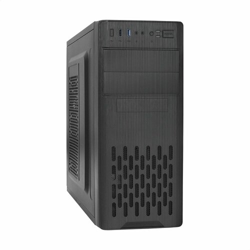 Корпус Miditower ExeGate CP-606U-AB350 (ATX, AB350 с вент. 8см, 1*USB+1*USB3.0, аудио) EX292994RUS