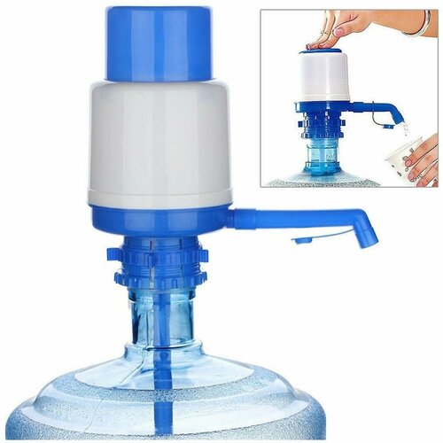 Помпа ручная Drinking Water Pump M HL-03 PU-005 (Синий с белым)