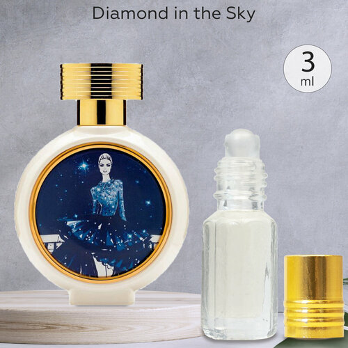 Gratus Parfum Diamond in the Sky духи женские масляные 3 мл (масло) + подарок