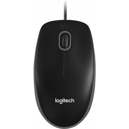 Мышь Logitech B100 for business, черный (910-003357/910-006605)