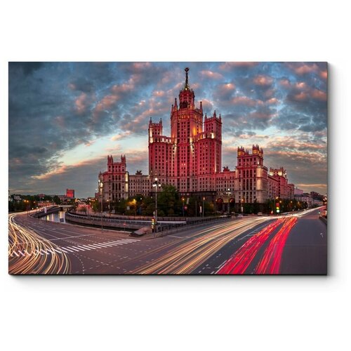 Модульная картина Величественная Москва40x27