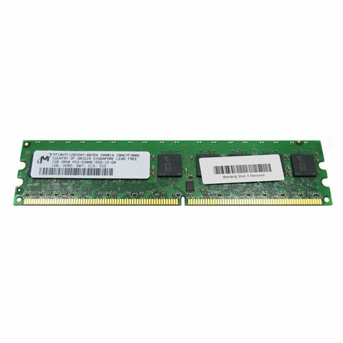 Модуль памяти MT18HTF12872AY-667D4, DDR2, 1 Гб для сервера ОЕМ