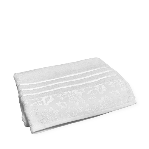 Полотенце махровое белое для рук и лица, 50х70 см, 500 г/м2