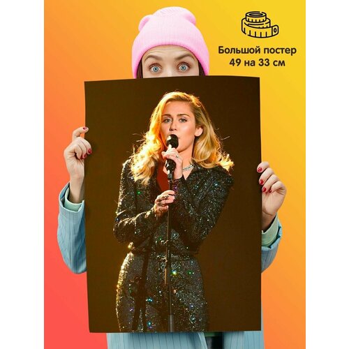 Постер плакат Майли Сайрус Miley Cyrus