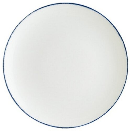 Набор тарелок 2 штуки Retro диаметр 30см, фарфор, белый, Bonna