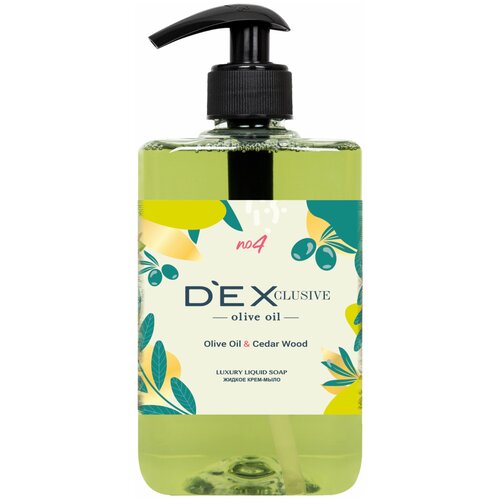 DexClusive Жидкое крем-мыло Olive oil олива, 500 мл, 500 г