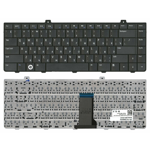 Клавиатура для ноутбука Dell 9Z. N2F82.00U русская, черная
