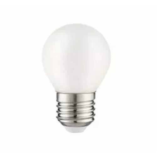 Лампа Filament LED milky Шар Е27 9W 590lm 3000К