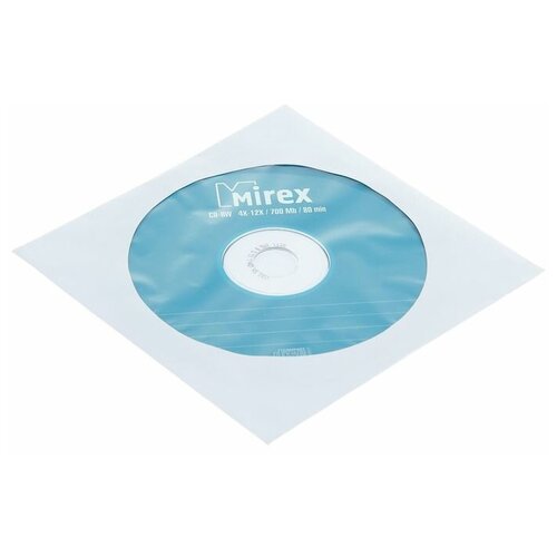 Mirex Диск CD-RW Mirex, 4-12x, 700 Мб, конверт, 1 шт