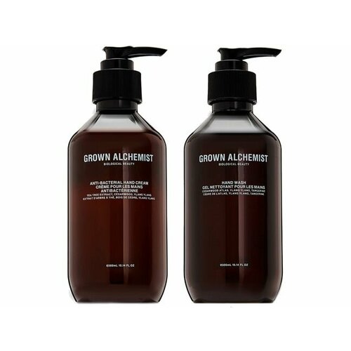 Набор-дуэт для деликатного очищения и защиты кожи рук Grown Alchemist hand wash & hand cream twinset purify & protect