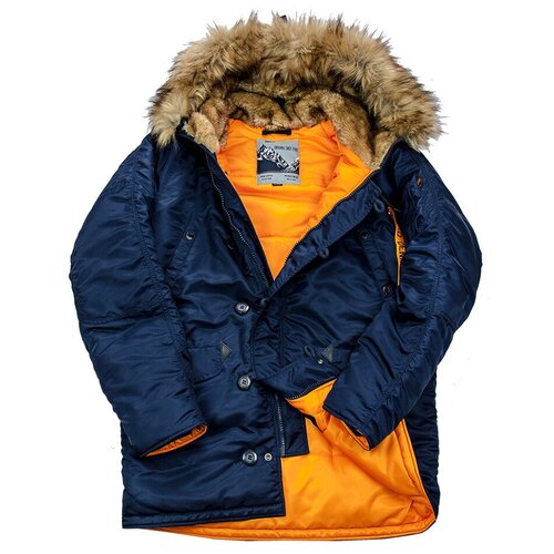 Куртка NORD DENALI, размер 2XL (РОС 56), синий, оранжевый