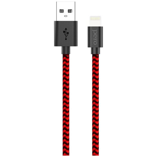 PERO Кабель DC04 USB - 8pin Lightning, 2м (red)