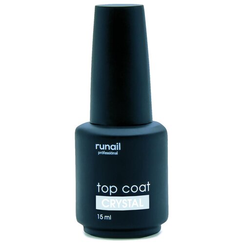 Runail Professional Верхнее покрытие Top Сoat Crystal, прозрачный, 15 мл