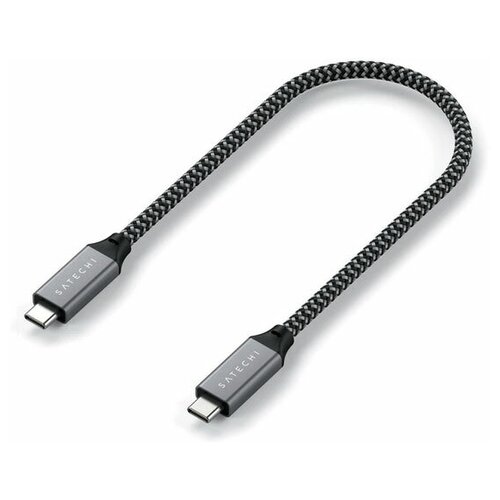 Кабель USB4 C-to-C Cable 25 см поддерживает зарядку 100Вт