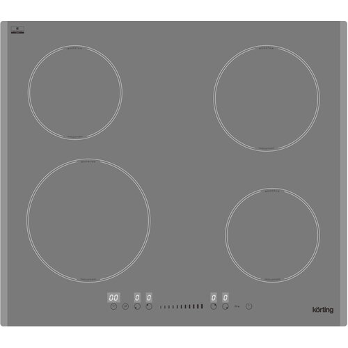 Индукционная варочная панель Korting HI 64560 BGR, серый