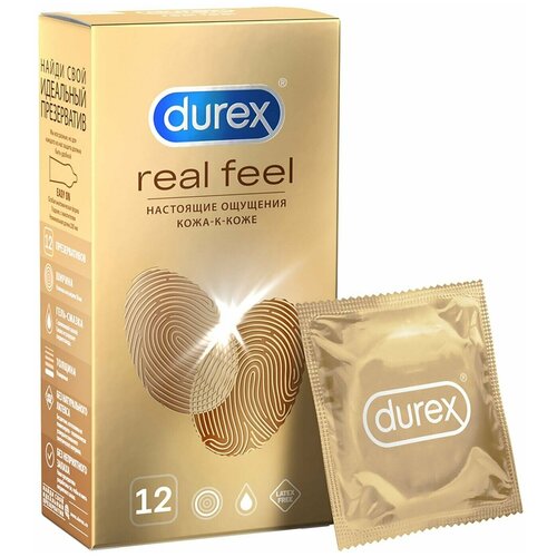 Durex / Презервативы Durex RealFeel 12шт 2 уп