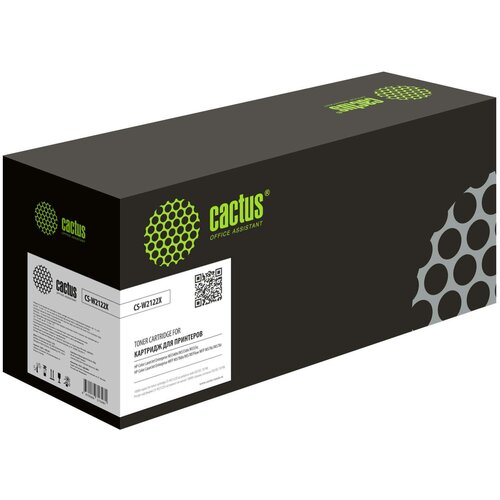 Картридж Cactus 212X W2122X желтый (cs-w2122x)