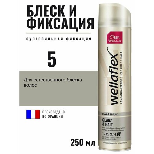 Лак для волос Блеск и экстрасильная фиксация , 250мл