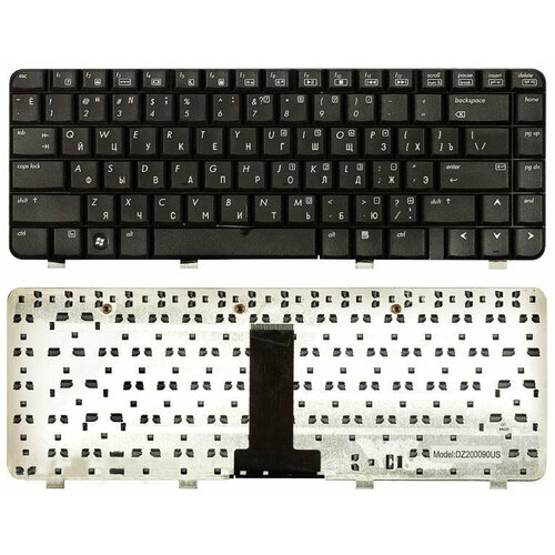 Клавиатура для ноутбука Compaq Presario V3672TU черная
